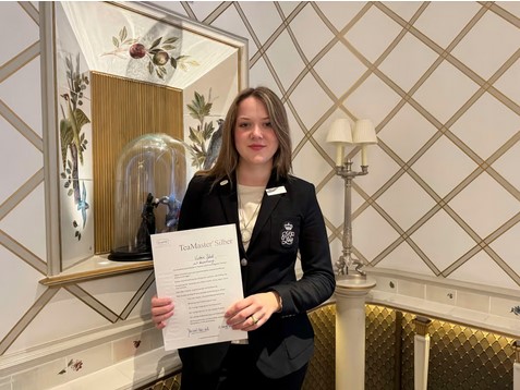 Die jüngste Tee-Sommelière weltweit: Victoria Block vom Hotel Vier ...